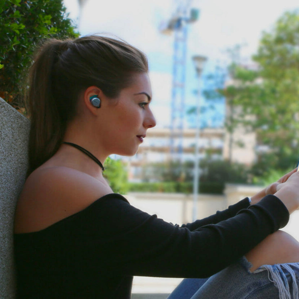 Custom made and fitted earplugs, earphone tips and hearing protection.